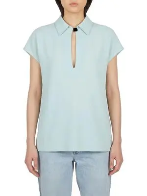 Incotex Crepe Polo Shirt - Green