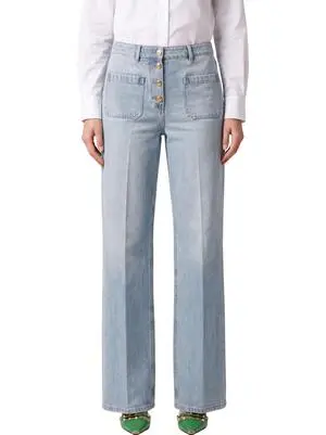 Valentino Garavani Valentino Straight Leg Jeans Denim
