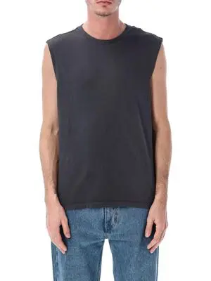 LEVI'S Basic Cotton Tank Top - Black