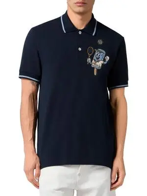 Philipp Plein Polo Shirt Colour - Navy