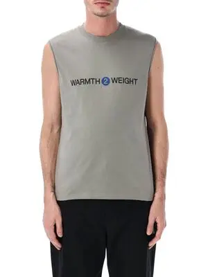 ROA Logo Cotton Tank Top - Grey