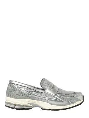 NEW BALANCE Metallic Loafers - Silver