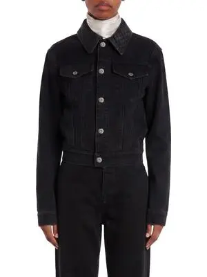 Bottega Veneta Denim Jacket - Black