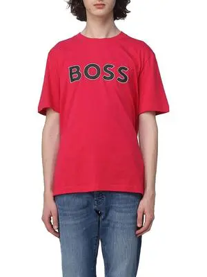 BOSS T-shirt Men Colour Fuchsia