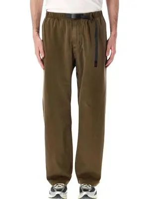Gramicci Gramicci Cotton Trousers With Drawstring Waist Mud