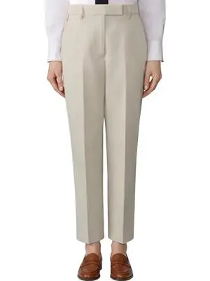 Thom Browne Cotton Tailored Trousers - Beige