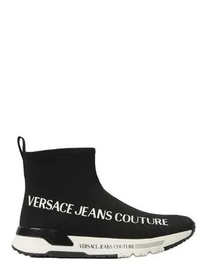 Versace High Top Sneakers - Black