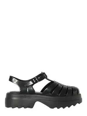 Melissa Possession Platform Ii Pvc Sandals - Black