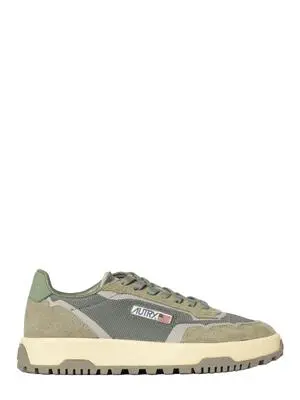 AUTRY Wildpace Low Top Suede And Mesh Sneakers - Green