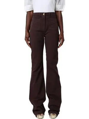 Elisabetta Franchi High Rise Flare Jeans - Hazel