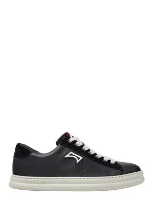 Camper Leather Lace-up Trainers - Black