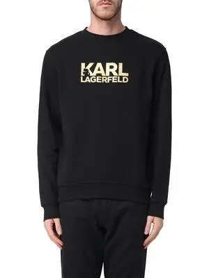 Karl Lagerfeld Logo Sweatshirt - Silver