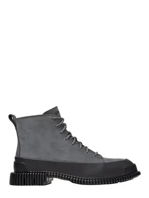 Camper Lace-up Combat Boots - Multicolor