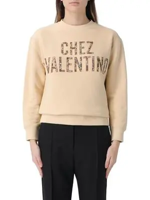 Valentino Garavani Chez " Embroidered Sweatshirt - Grey