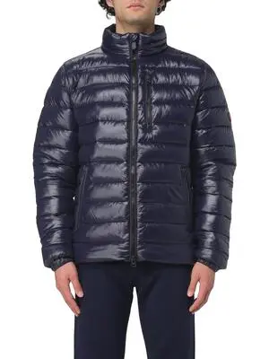 SAVE THE DUCK Puffer Jacket With Stand Collar - Blue