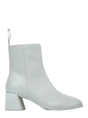 Camper Ankle Boots With Block Heel - Grey