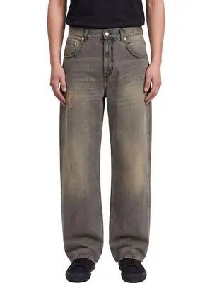 Séfr Wide Leg Denim Jeans - Black