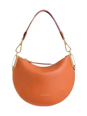 COCCINELLE Sunup Grained Leather Shoulder Bag - Red