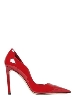 JIMMY CHOO Patent Leather Pumps - Red