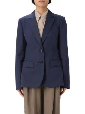 Alberta Ferretti Single-breasted Blazer - Blue
