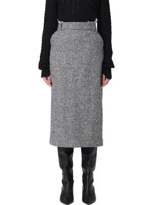 Ermanno Scervino Checked Midi Skirt - Multicolor