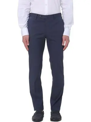 PT TORINO Stretch Cotton Blend Chino Trousers Navy