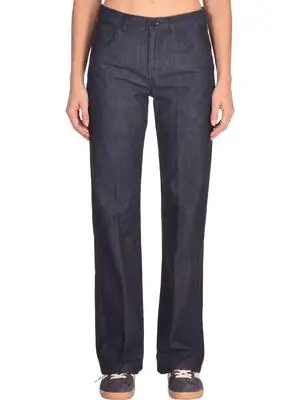 Aspesi Straight Leg Denim Jeans - Black