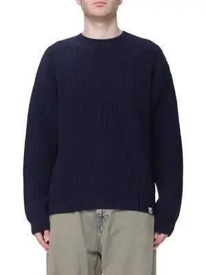 Carhartt Work In Progress Textured Knit Pullover - Navy