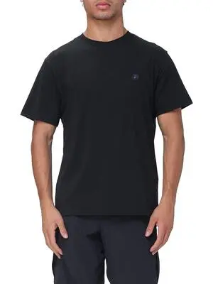 SAVE THE DUCK Basic Short-sleeved Pure Cotton Crewneck T-shirt By - Black