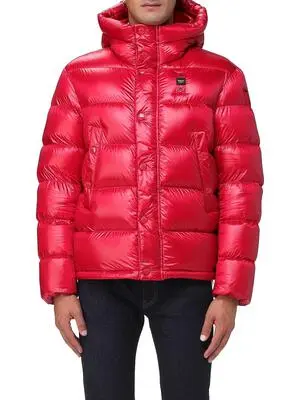 BLAUER. Quilted Down Jacket - Red