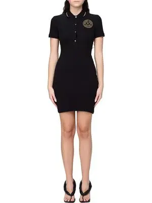 Versace Collared Dress - Black