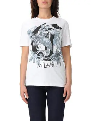 Just Cavalli Graphic Print T-shirt - White