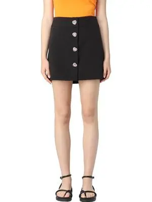 CHIARA FERRAGNI Button Detailed Skirt - Black