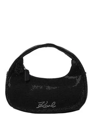 Karl Lagerfeld Embellished Handbag - Black