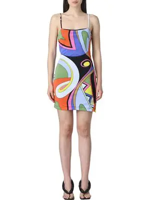 Moschino Printed Mini Dress - Multicolor