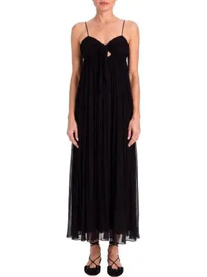 TWINSET Viscose Midi Dress - Black