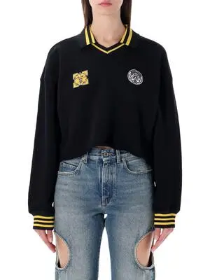 Off-White Polo Shirt Colour - Black