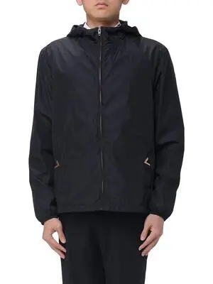 Valentino Garavani Hooded Nylon Windbreaker - Black