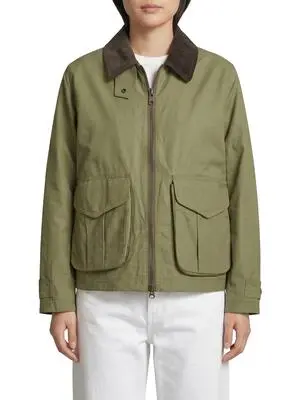 Filson Short Waxed Cotton Work Jacket - Brown