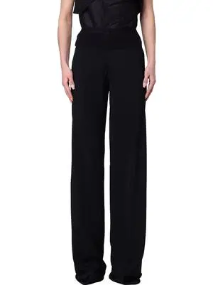 Rick Owens Wide Leg Trousers - Black