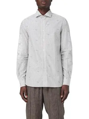 Emporio Armani Shirt Men Colour Grey