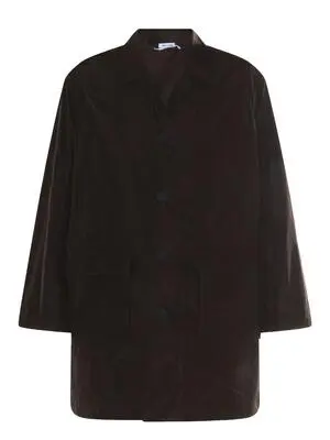 Thom Browne Button-front Coat - Grey
