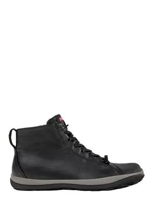 Camper Lace-up High Top Boots - Grey