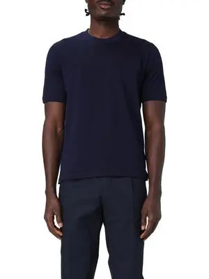 ZANONE T-shirt Colour - Blue