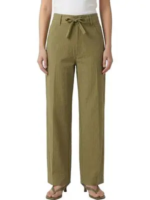 DARKPARK Darkpark Striped Jersey Trousers Olive