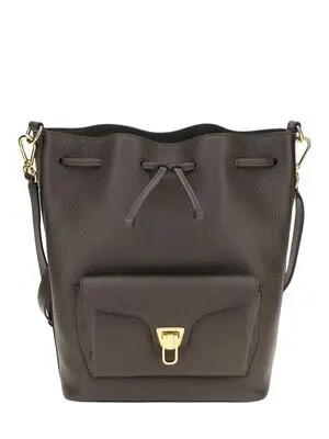 COCCINELLE Bucket Bag - Mud