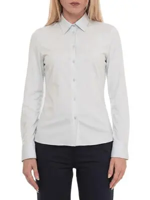 BOSS Cotton Shirt - Sky Blue