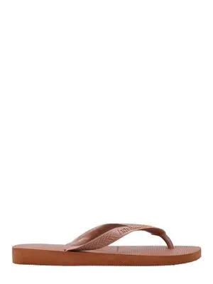 Havaianas Top Senses Rubber Flip-flops With Tone-on-tone Logo - Rust
