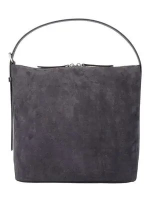 A.p.c. Vera Suede Shoulder Bag - Grey
