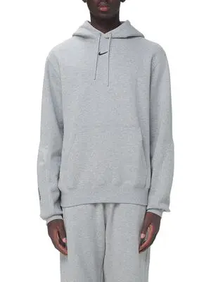 NIKE Cotton-blend Hoodie With Kangaroo Pocket And Swoosh Logo
